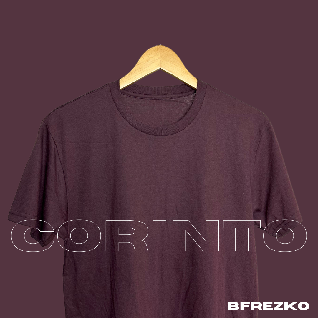 PLAYERA BASIC MANGA CORTA PREMIUM "CORINTO" – BFREZKO